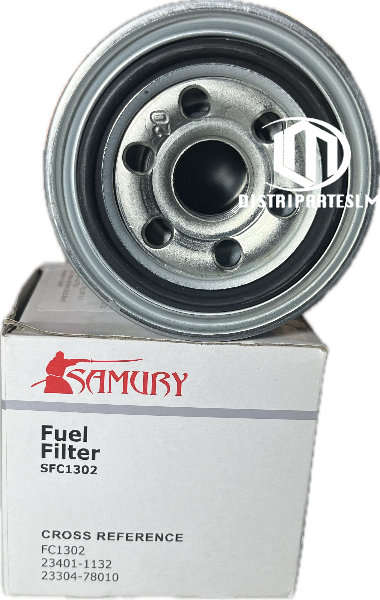 SFC1302-SAMURY FILTRO DE COMBUSTIBLE HINO FB DUTRO M20X1.5 ...