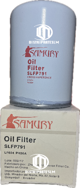 SLFP791-SAMURY FILTRO DE ACEITE FURGONETA CHINA – Distripartes LM