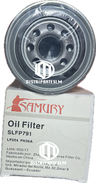SLFP791-SAMURY FILTRO DE ACEITE FURGONETA CHINA – Distripartes LM