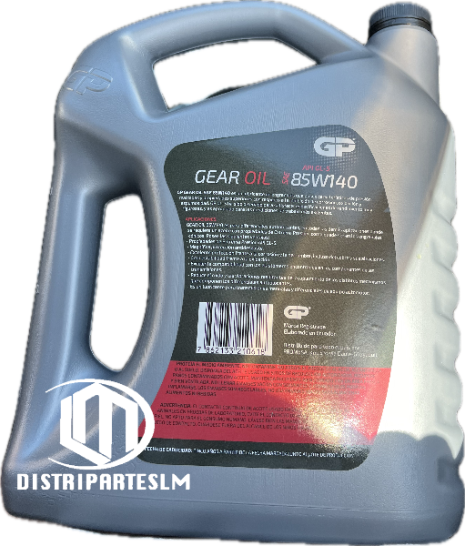 ACEITE «GP» 85W140 GALÓN GEAR OIL SAE GL5 – Distripartes LM