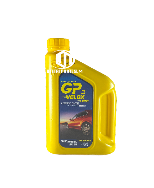 ACEITE «GP» 20W50 CUARTO VELOX ULTRA API SN – Distripartes LM