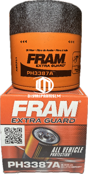 PH3387A FRAM FILTRO DE ACEITE – Distripartes LM