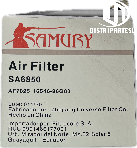 SA6850-SAMURY FILTRO DE AIRE FRONTIER 2.4 – Distripartes LM