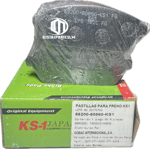 55200 60860 PASTILLA DE FRENO KASHIMA KS1 SUPER CARRY – Distripartes LM