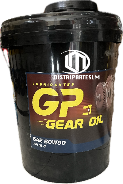 ACEITE «GP» 80W90 CANECA GEAR OIL SAE GL5 – Distripartes LM