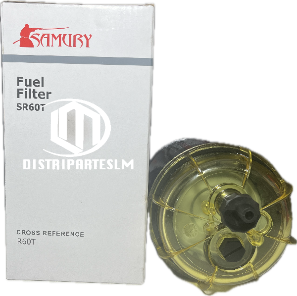 SR60T-SAMURY FILTRO DE COMBUSTIBLE CON VISOR 1″-14 (3″ 3/4-10 ...