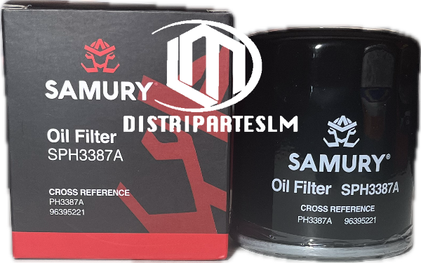 SPH3387A-SAMURY FILTRO DE ACEITE – Distripartes LM