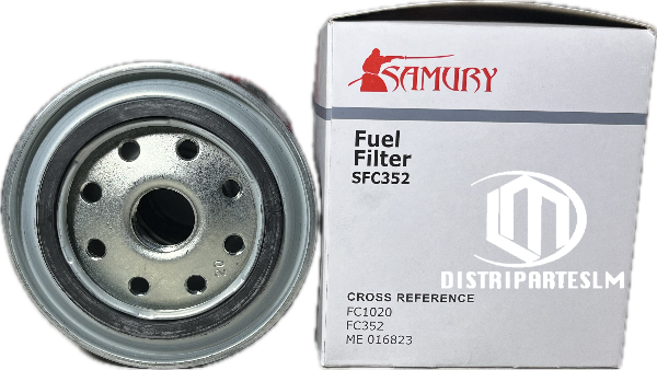 SFC352-SAMURY FILTRO DE COMBUSTIBLE MITSUBISHI CANTER 3.5 – Distripartes LM