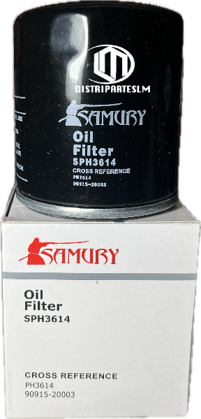 SPH3614-SAMURY FILTRO DE ACEITE – Distripartes LM
