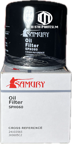 SPH060-SAMURY FILTRO DE ACEITE CHEVROLET SAIL1.4 SAIL 1.5 – Distripartes LM