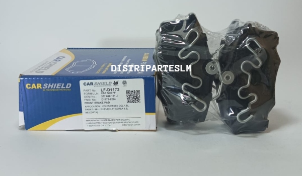 LF-D1173 PASTILLA DE FRENO DELANTERA VOLKSWAGEN GOL 1.8 PARATI ...