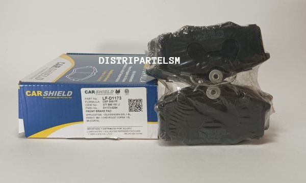 LF-D1173 PASTILLA DE FRENO DELANTERA VOLKSWAGEN GOL 1.8 PARATI ...