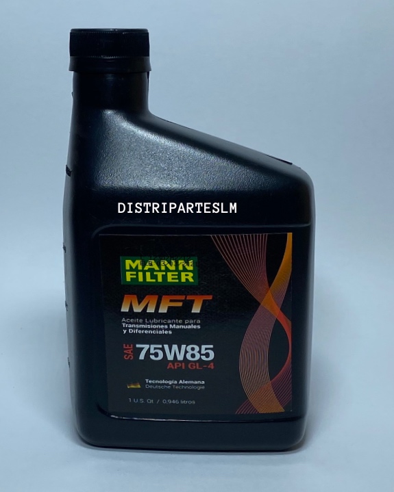 ACEITE DE CAJA 75W85 MANN FILTER GL-4 CUARTO – Distripartes LM